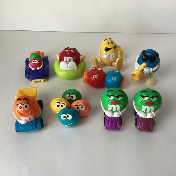 M&M'S | Toys | Mms Lot Of 9 Vintage 997 Burger King Kids Meal Collector ...
